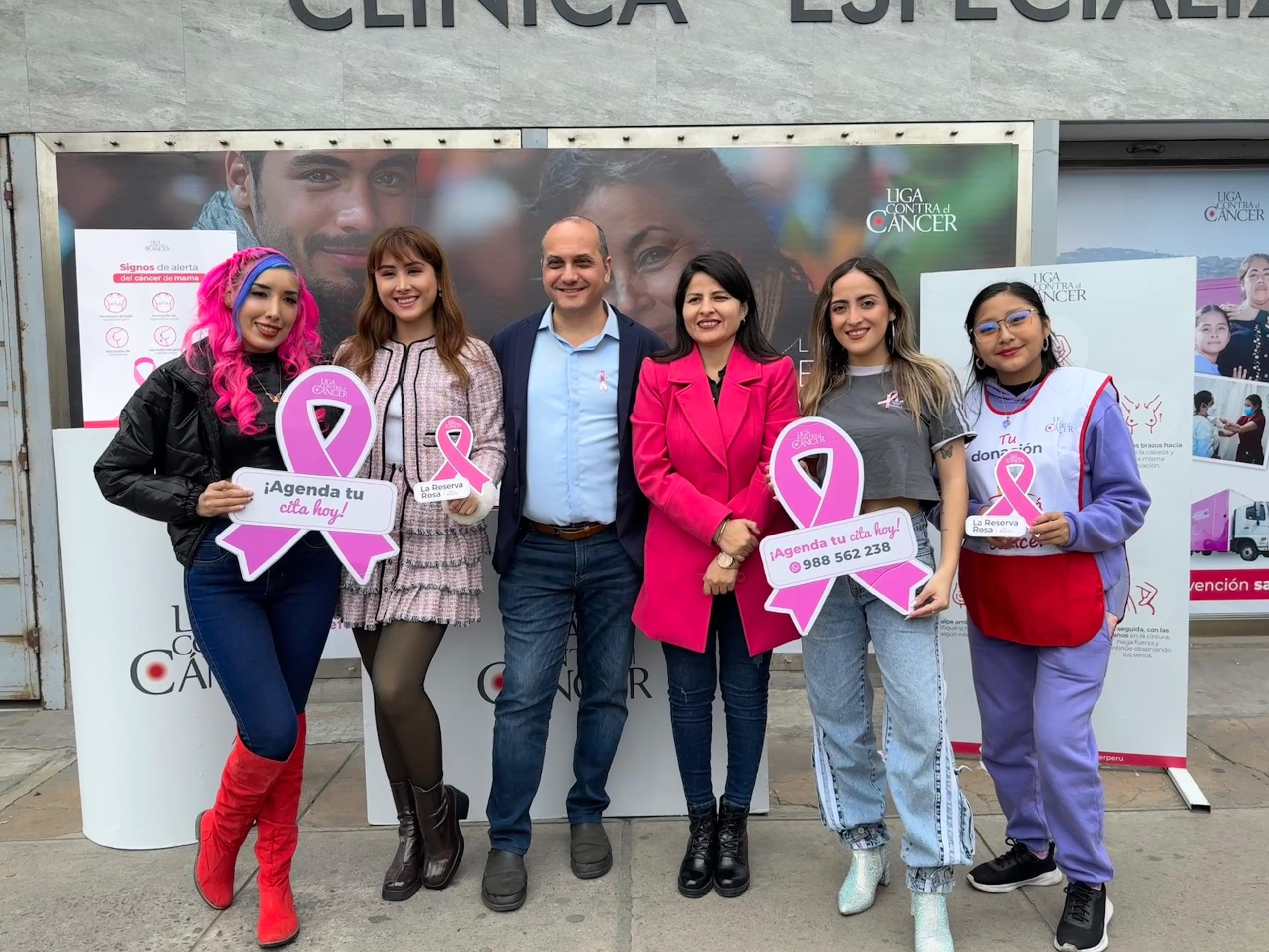 La Liga Contra el Cáncer conmemora el Día Internacional de la lucha contra el cáncer de mama ...